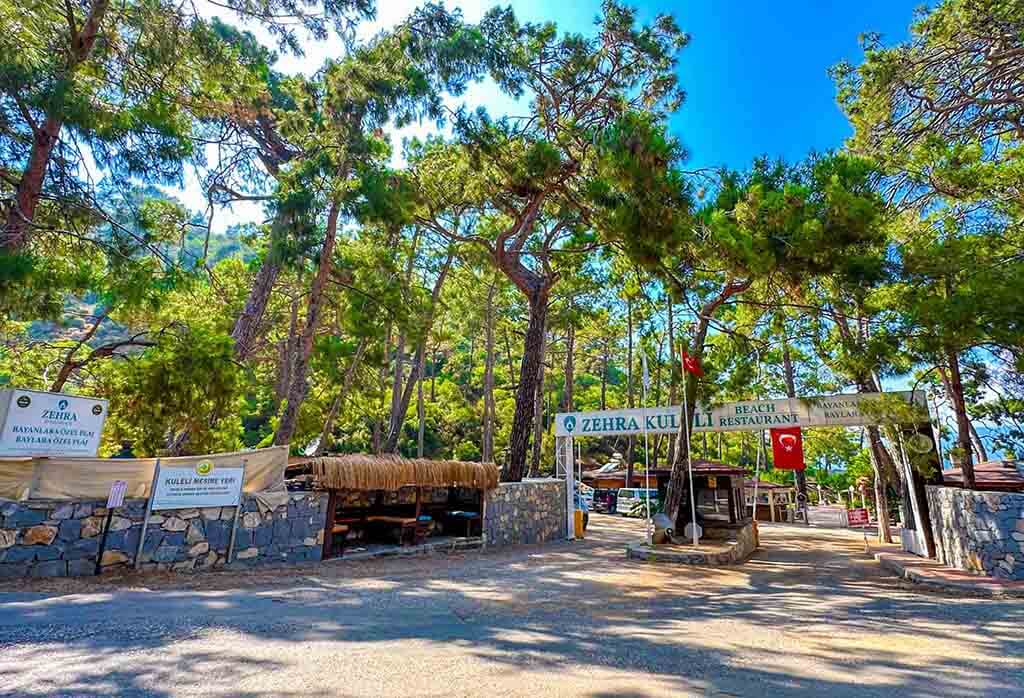 Kuleli Beach in Fethiye: Location, Facilities and Fee